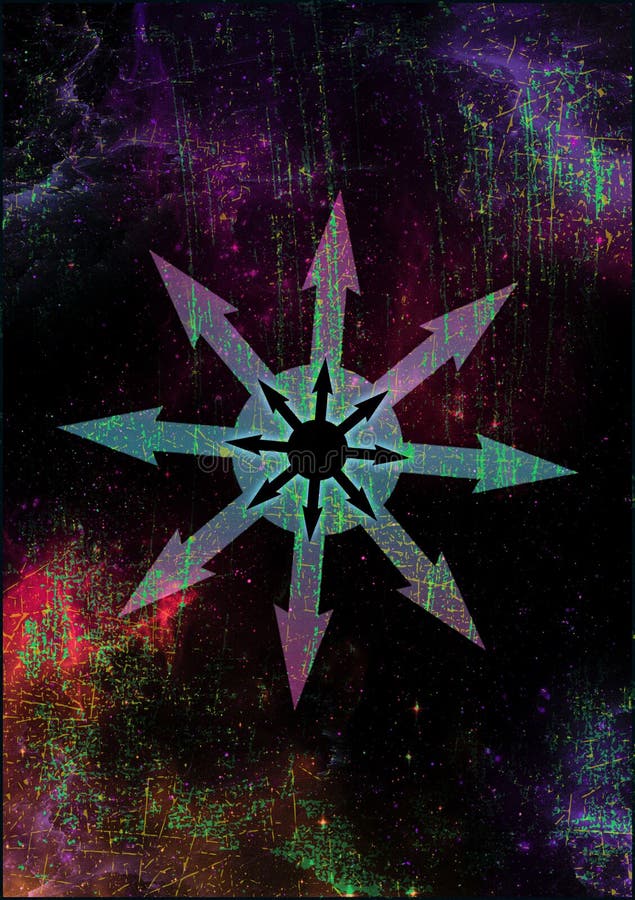 Chaos Star Icon, Chaos Symbol, Chaos Magic, Eight-pointed Star ...