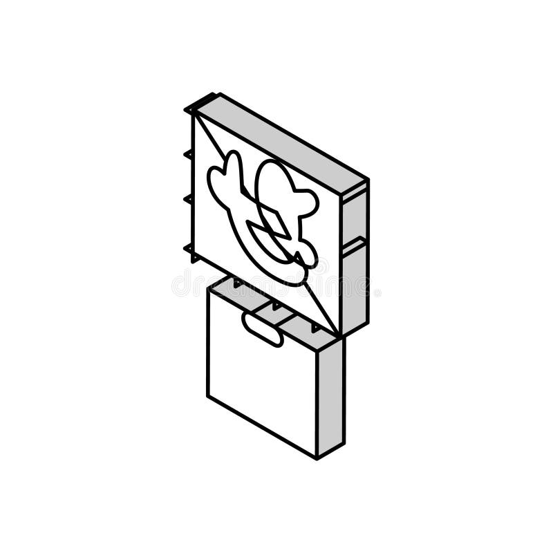 Chaos Theory Math Science Education Isometric Icon Vector Illustration ...