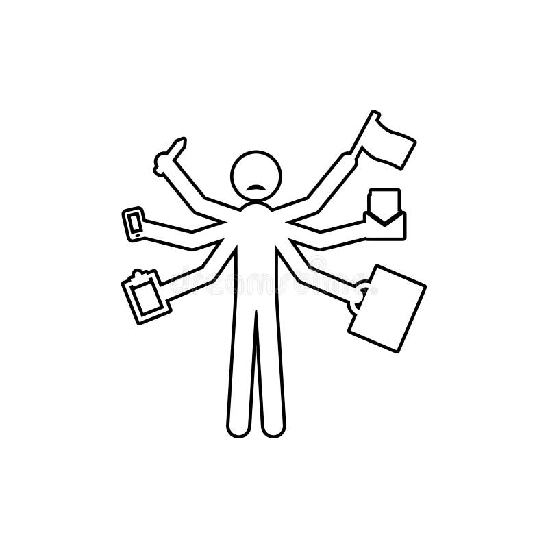 Chaos in work icon. Element of chaos for mobile concept and web apps ...