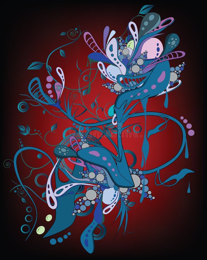 Chaotic Abstract Background Stock Vector - Illustration of celebration ...