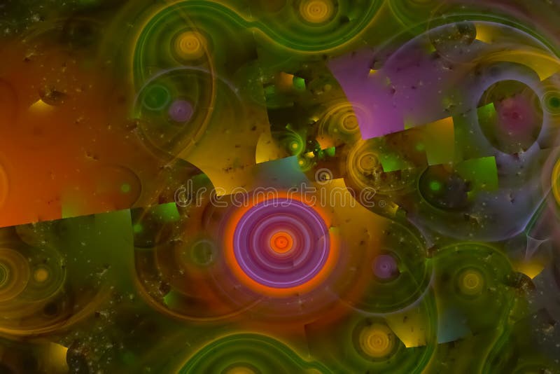 Chaotic Abstraction Illusion Magic Bright Creative Rendering Creativity ...