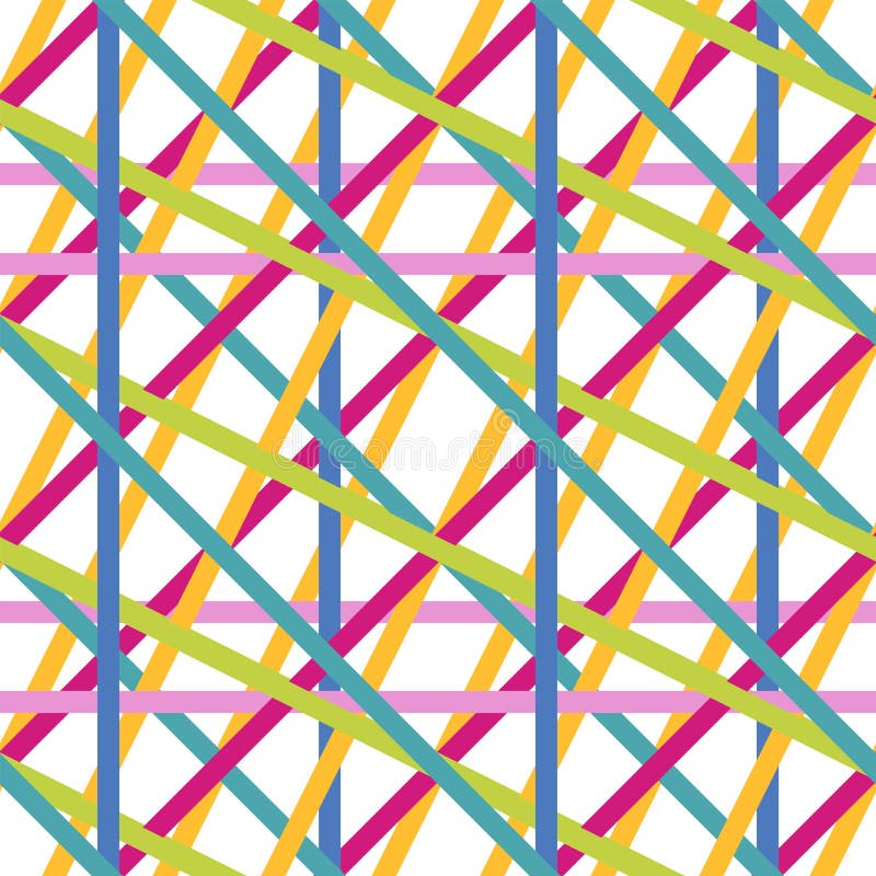 Tangled Straight Lines Vector Seamless Pattern Stock Vector ... Tangled Straight Lines Vector Seamless Pattern Stock Vector ...