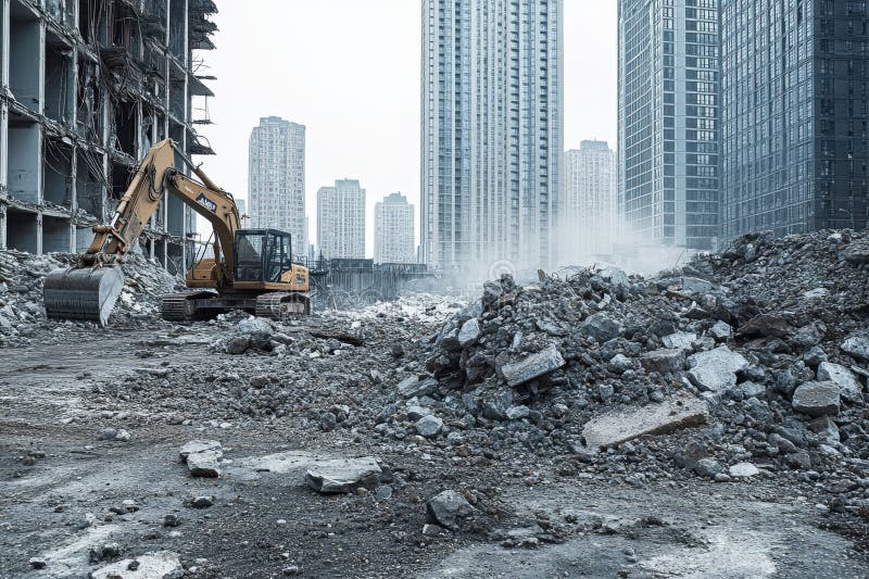 Urban Demolition the Transformation Process of a Building Site, from ...