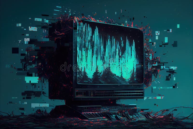 A Chaotic Digital Glitch that Changes the Screen and Sound of a ...