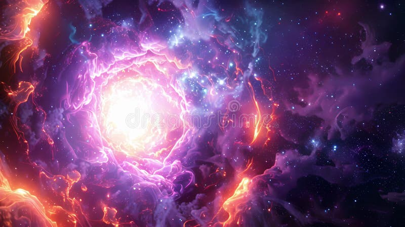 The Chaotic and Dynamic Core of the Neutron Star Filled with Intense ...