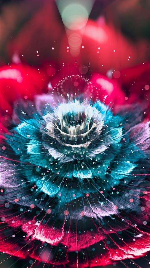 High Quality Abstract Bloom Gradient 3 V4 Stock Illustration ...