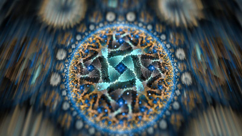 Abstract High Quality Fractal Art ; Secret of Mana 9 Stock Illustration ...