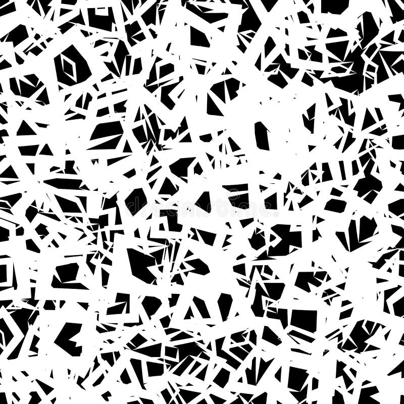 Chaotic Geometric Texture / Pattern with Random Edgy Shapes Stock ...