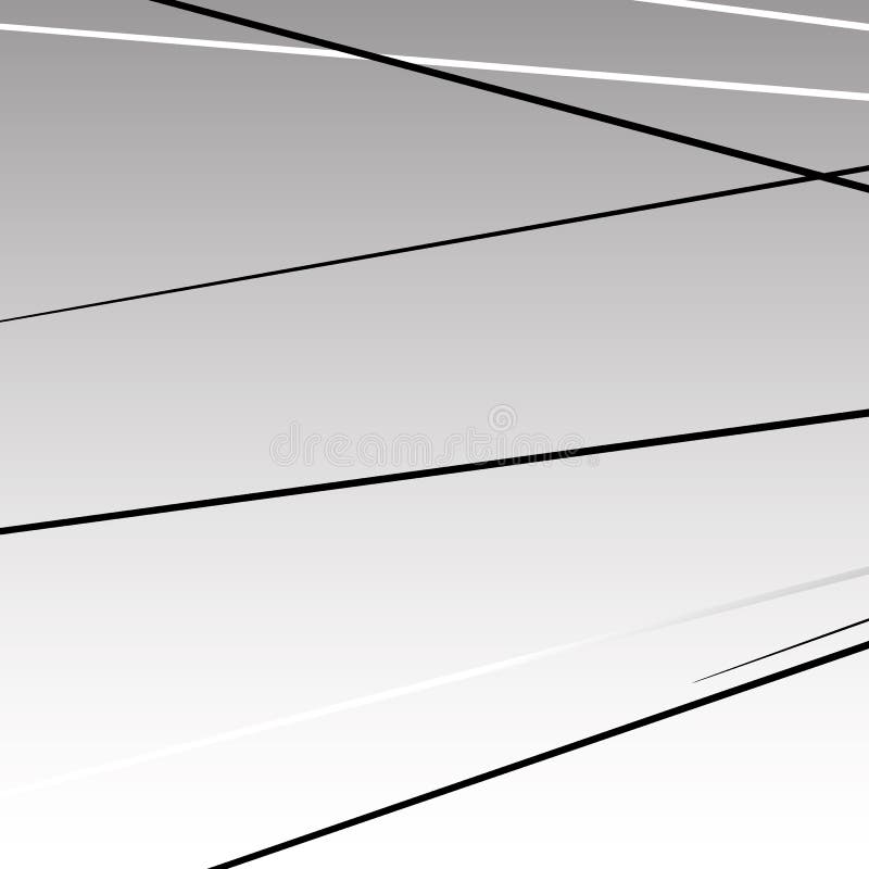 Chaotic Grayscale Lines Texture. Abstract Geometric Illustration Stock ...