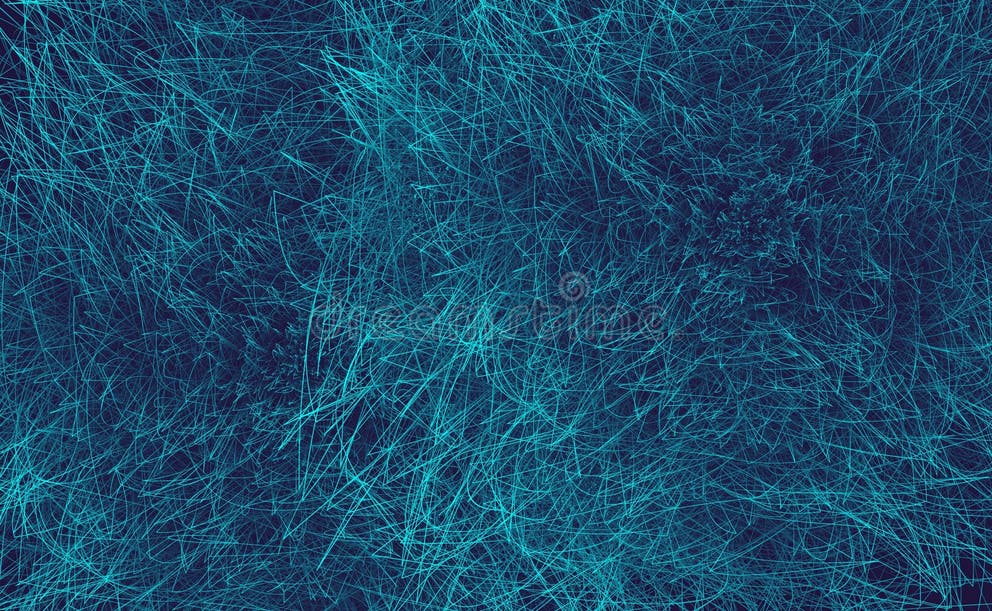 Chaotic Intersection of Lines. Stock Illustration - Illustration of ...