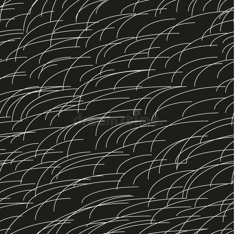 Chaotic Lines. Seamless Pattern. Abstract Background Stock Vector ...