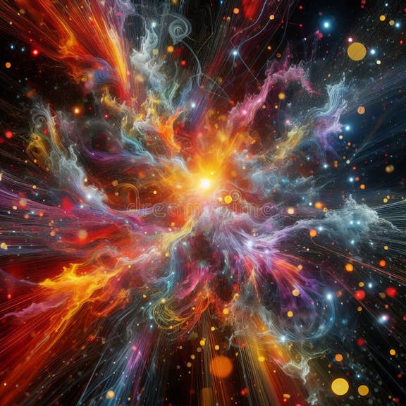 Chaotic Particle Systems Visualizations of Chaotic Particle Syst Stock ...