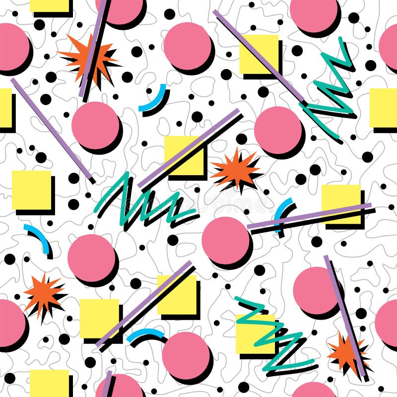 Chaotic pattern, vector stock vector. Illustration of print - 65309058