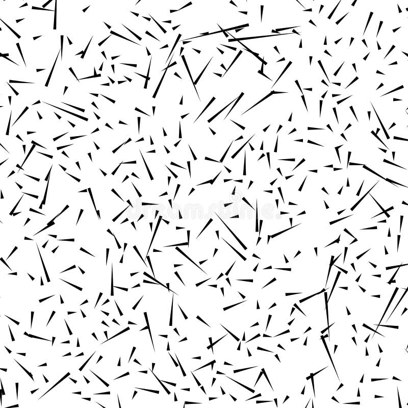 Chaotic Random Scattered Shapes. Abstract Geometric Pattern Stock ...