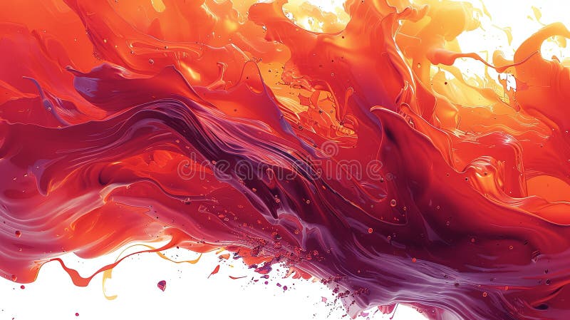 Chaotic Shapes and Colors of the Human Mind Stock Illustration ...