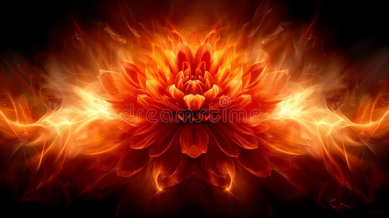 Chaotic Shapes and Colors of the Human Mind Stock Illustration ...