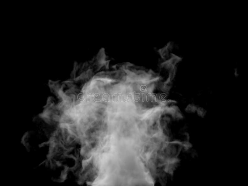 Chaotic Smoke Effect Rising Bottom To Top Stock Photo - Image of smog ...