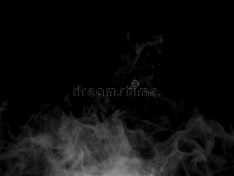 Chaotic Smoke Effect Rising Bottom To Top Stock Image - Image of shape ...