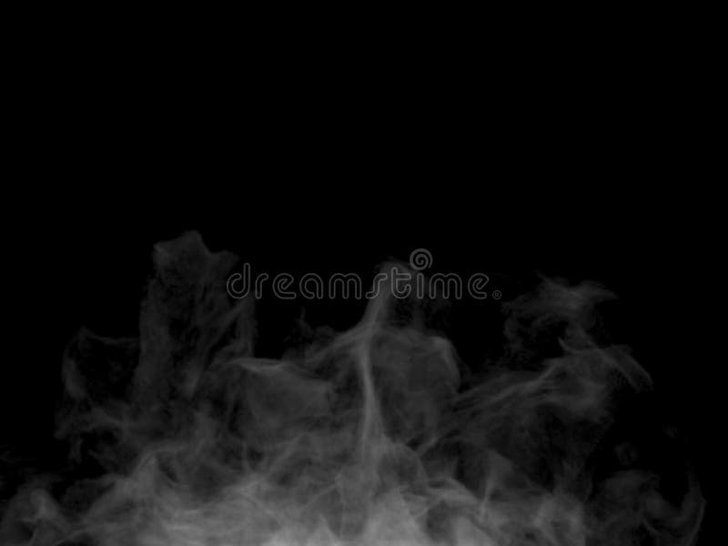 Chaotic Smoke Effect Rising Bottom To Top Stock Image - Image of bright ...