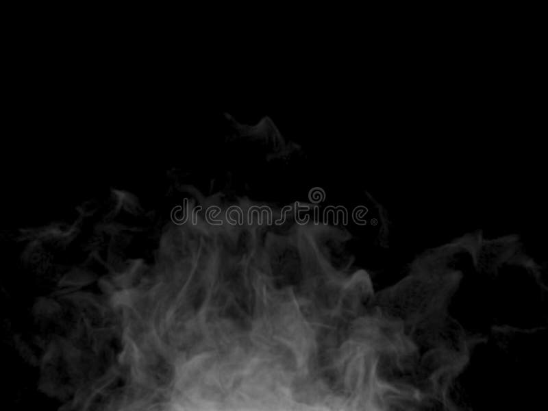 Chaotic Smoke Effect Rising Bottom To Top Stock Photo - Image of shape ...