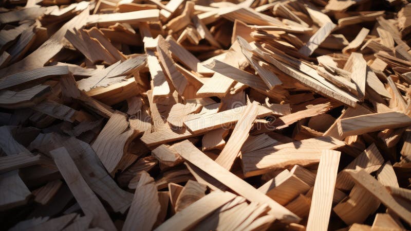 Chaotic splintered wood stock illustration. Illustration of jagged ...