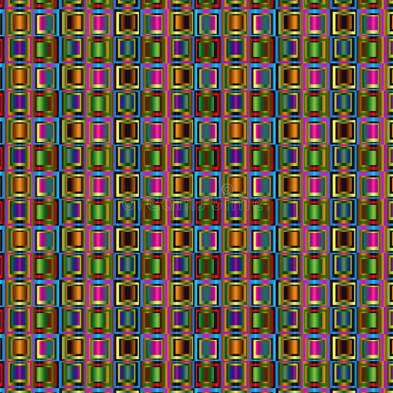 Chaotic squares stock vector. Illustration of abstract - 7939690