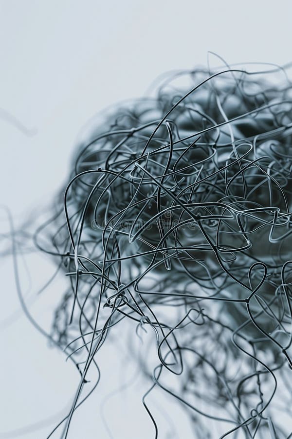 A Chaotic Tangle of Wires Creates a Mesmerizing Abstract Sculpture ...