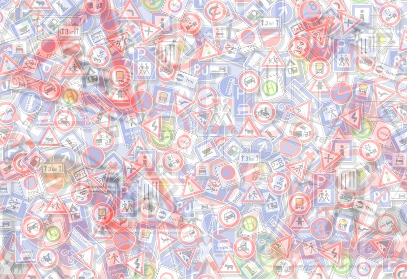 Chaotic traffic back stock image. Image of concepts, adumbration - 36528513