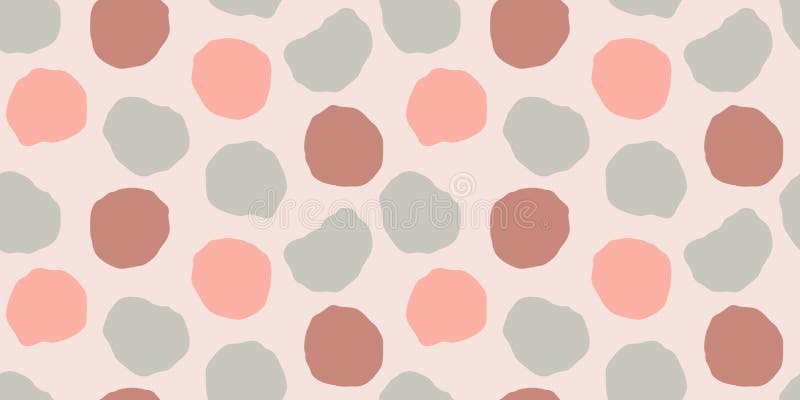 Seamless Pattern with Spots. Abstract Creative Stains Background Stock ...