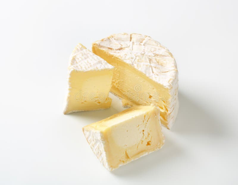 Chaource cheese stock photo. Image of wedges, product - 56805458