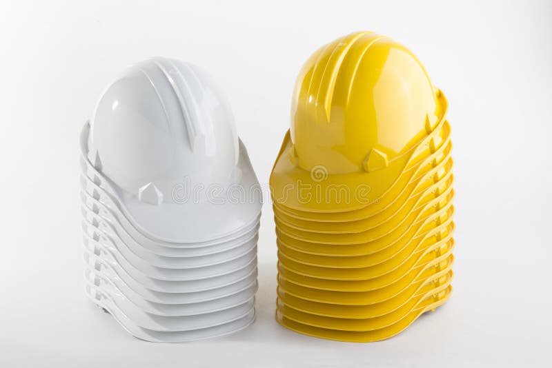 Chapeau De Construction Sur Fond Blanc Photo stock - Image du ...