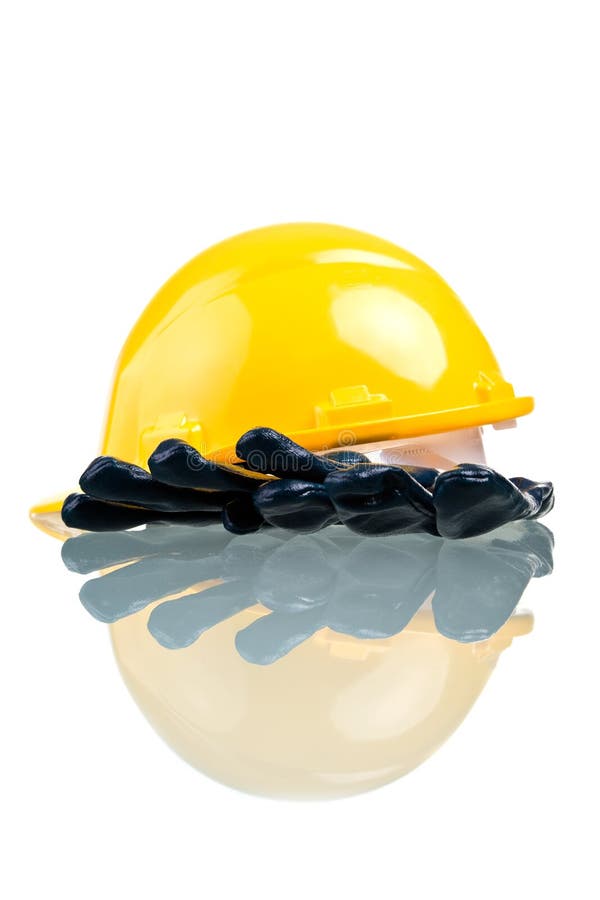 Chapeau Et Gants De Construction Image stock - Image du industrie ...