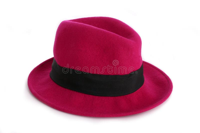 Chapeau rose photo stock. Image of type, bande, tendance - 11166440