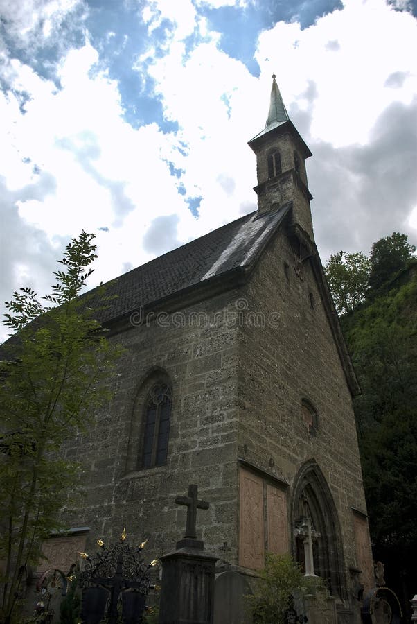 Chapel stock image. Image of crosses, graveyard, austria - 13248661