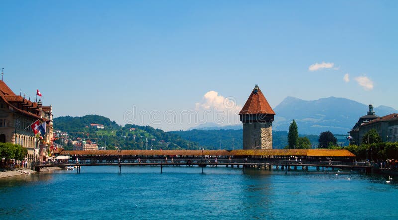 Chapel Bridge Picture. Image: 16877340