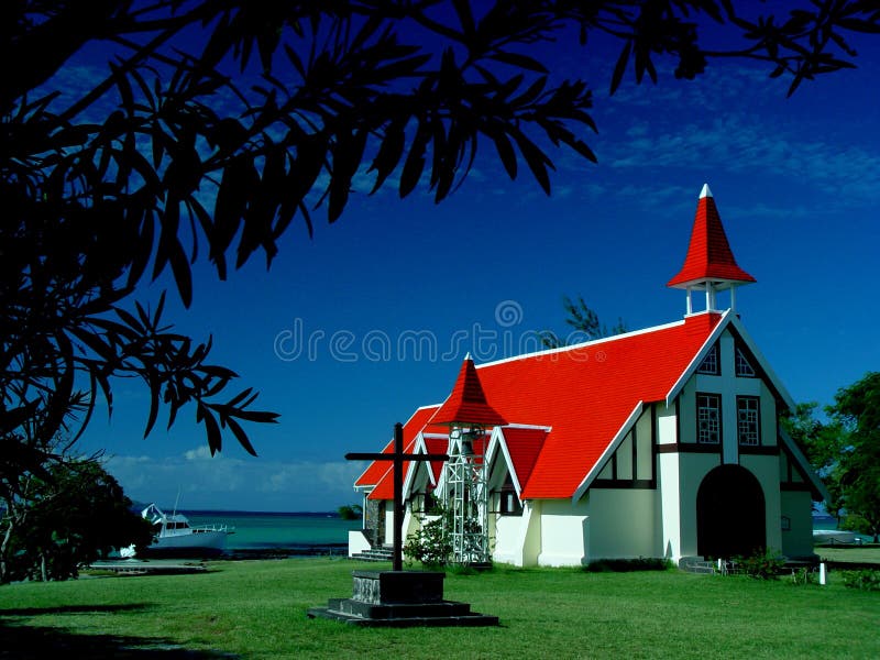 Church in Curepipe, Mauritius Stock Image - Image of religion ...