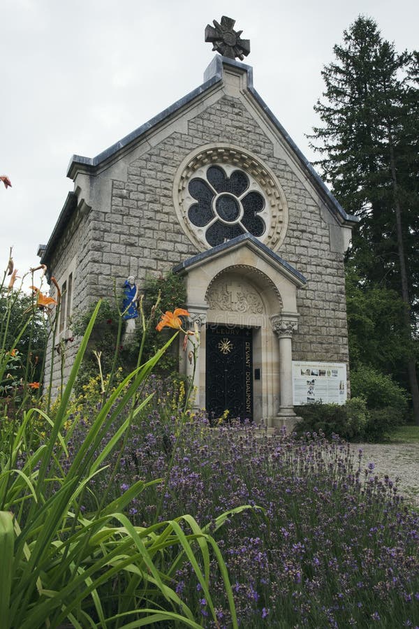Chapel of the Destroyed Village Fleury-devant-Douaumont Editorial Photo ...