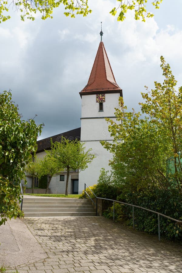 Chapel in a German Village. Stock Photo - Image of town, german: 302873644