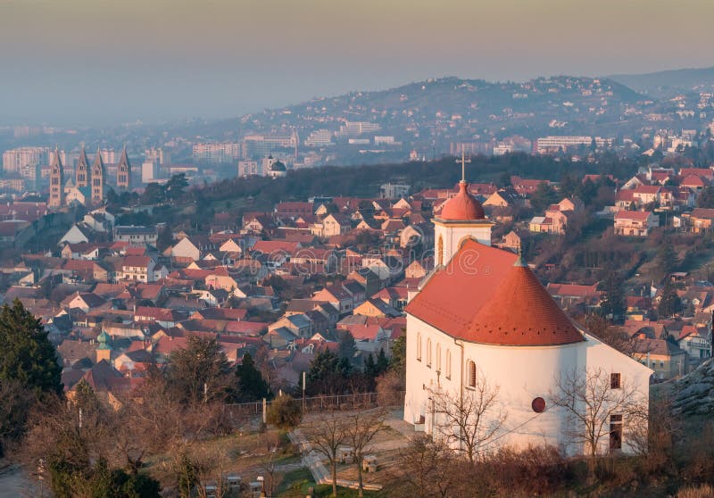 Chapel in Havihegy, Pecs, Hungary Stock Photo - Image of cathedral ...