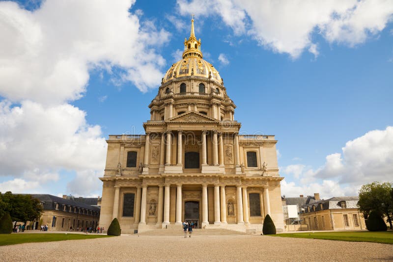 Chapel of Les Invalides, Paris Stock Image - Image of culture, palace ...