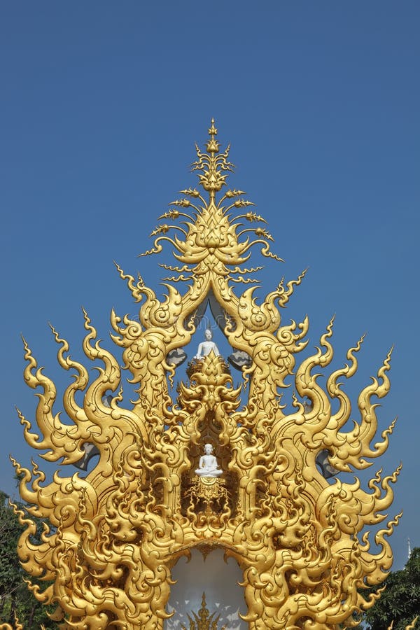 The Chapel is Ornated and Overgilded Stock Photo - Image of thailand ...