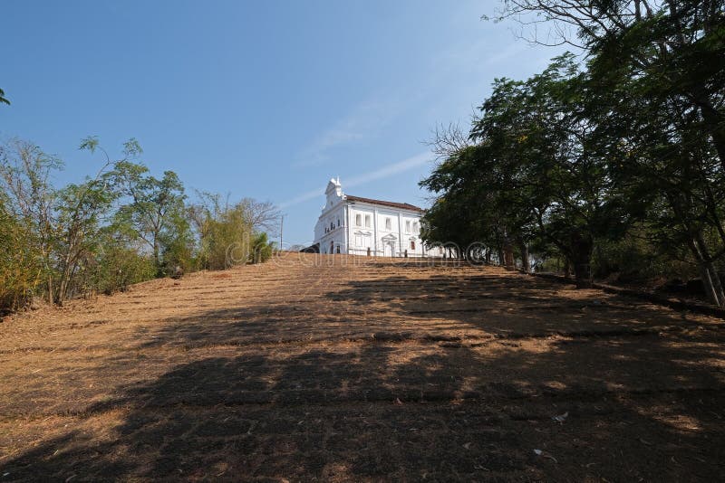 Chapel of Our Lady of the Mount, Old Goa, India Stock Photo - Image of ...