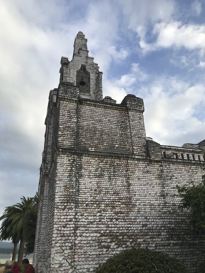 Chapel of the shells stock photo. Image of abstract - 391427204