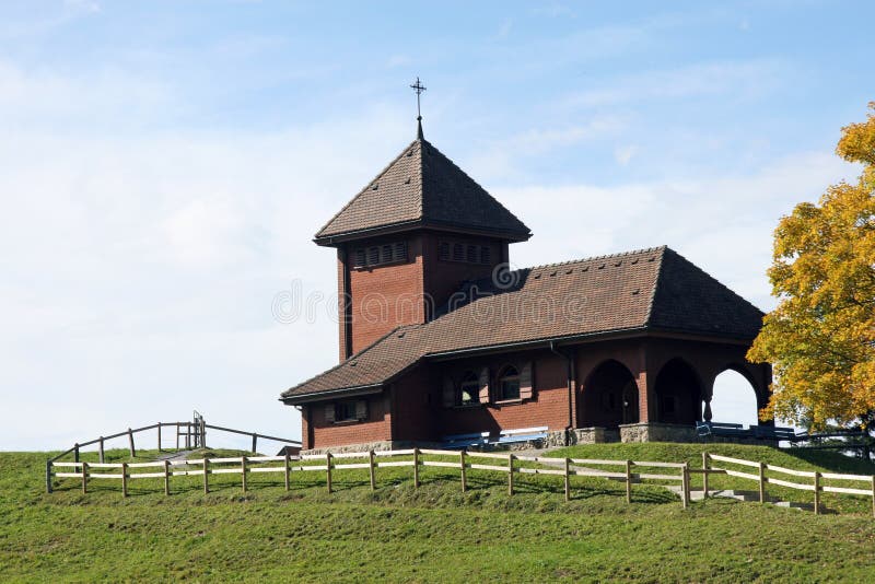 Chapel stock image. Image of village, idyll, countryside - 64757427