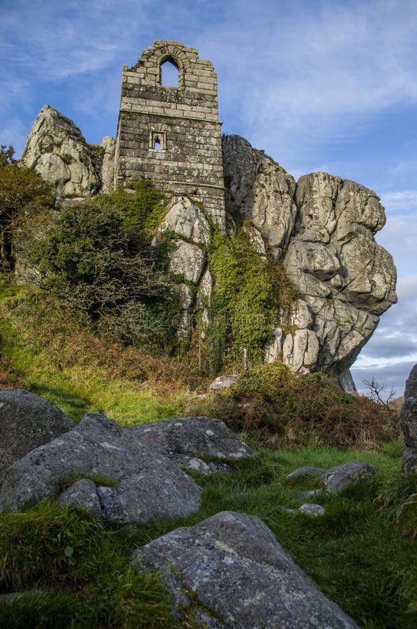Chapel of St. Michael stock photo. Image of kingdom, roche - 46014872