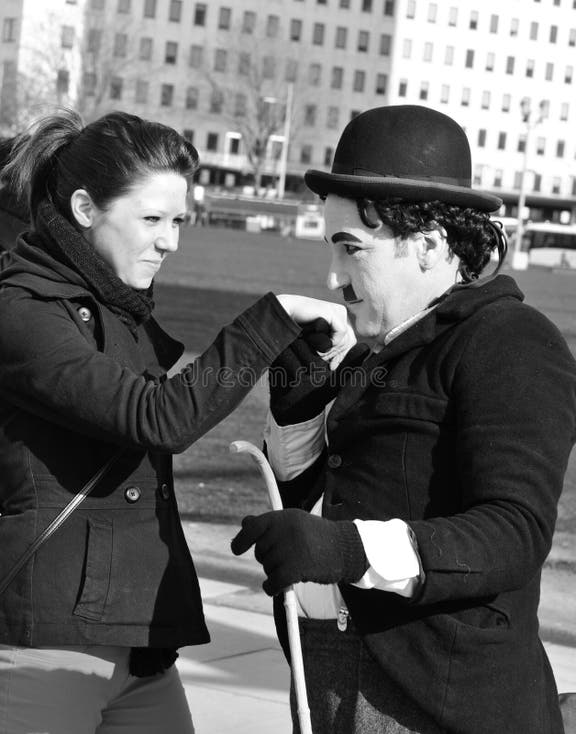 Chaplin character editorial photo. Image of hands, comedies - 18701701