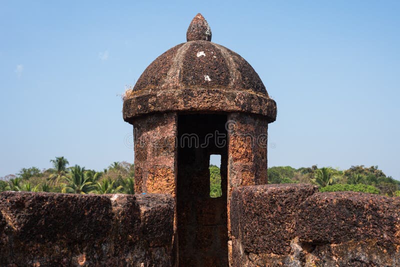 Chapora Fort in India during the Daytime Stock Photo - Image of sunrise ...