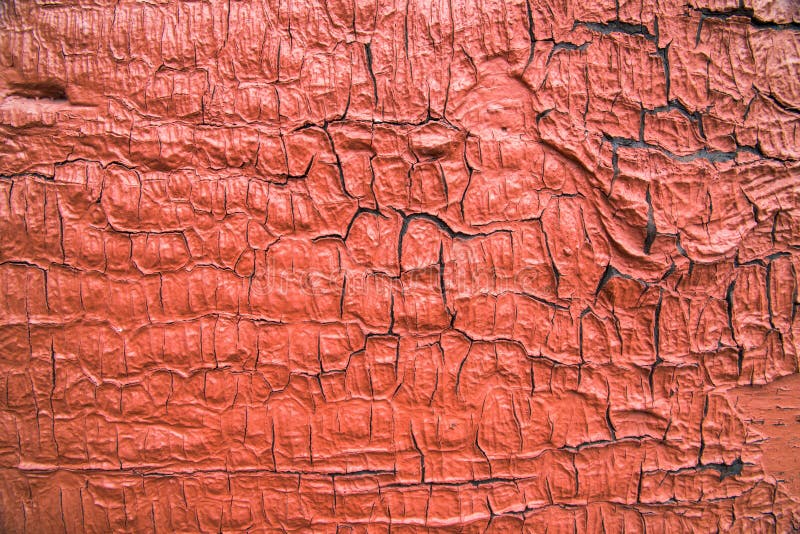 Chipped Red Paint, Chapped Color Stock Image - Image of spall, grunge ...