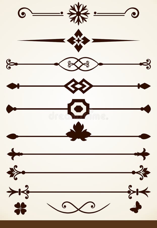 Chapter Dividers Stock Illustrations – 135 Chapter Dividers Stock ...