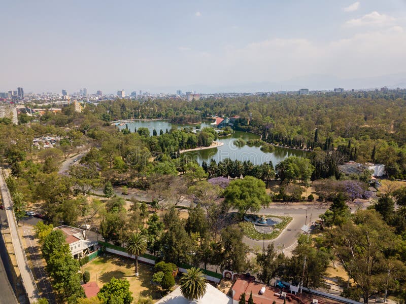 Chapultepec Park Mexico City Stock Image - Image of travel, castle ...